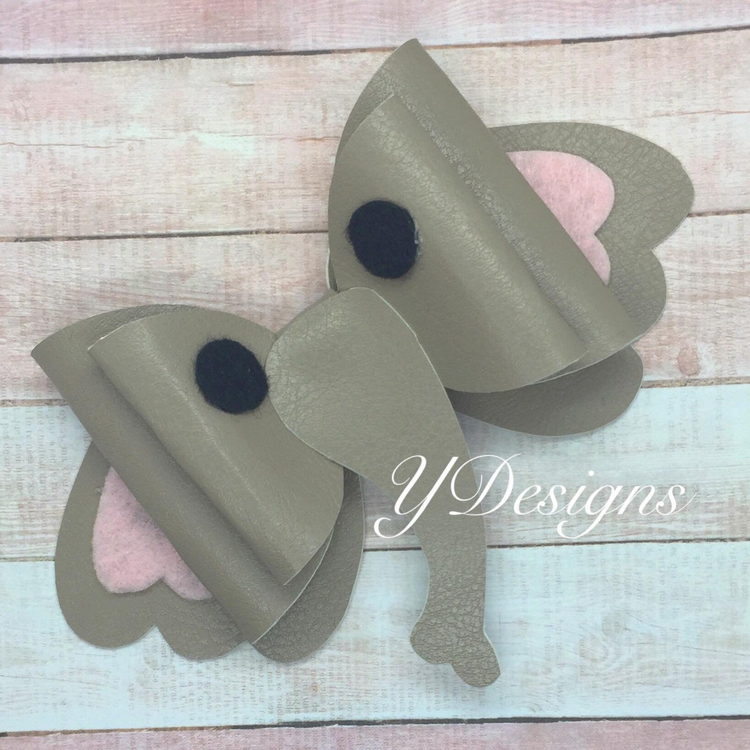 Elephant Bow Template SVG, Bow Template, SVG Files, Cricut SVG - Etsy