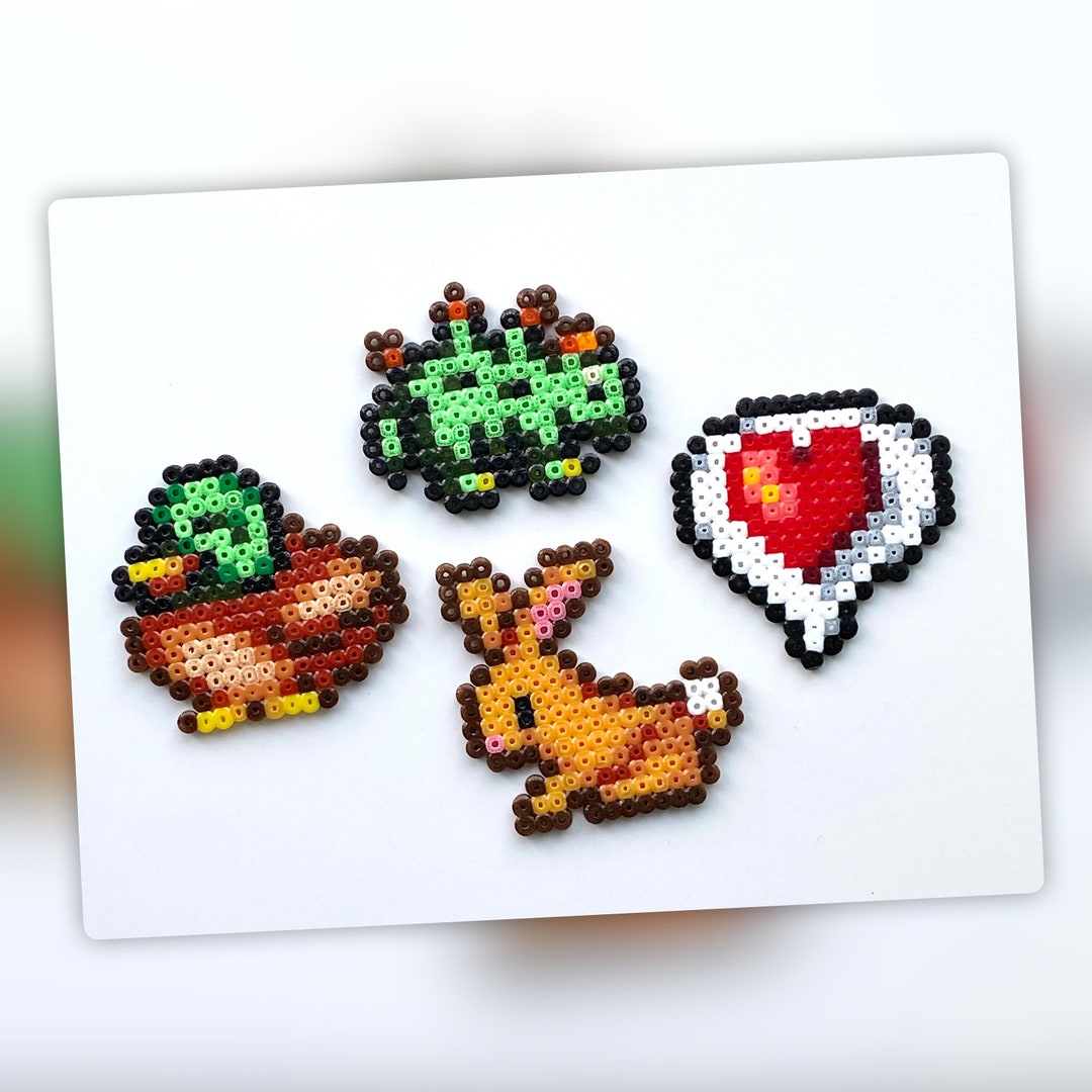 Stardew Valley Barn Animals (dino, Duck, Rabbit) - Wall Art - Magnet ...