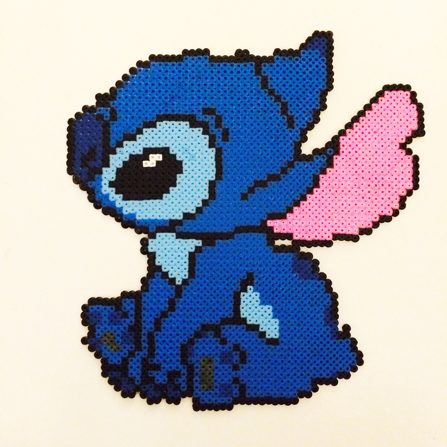 Stitch Lilo y stitch Disney Mini Hama bead Arte de pared Imán - Etsy México
