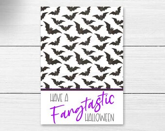 Printable Halloween Thank You for Your Order Cards Halloween - Etsy