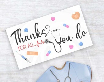 Medical Nurse Appreciation Week, Doctor, Thank You Gift, Hospital ...