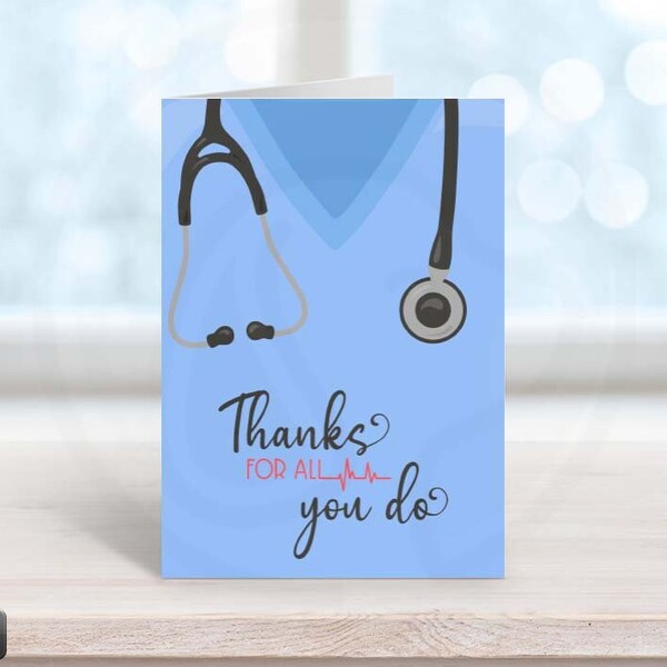 Physician Birthday Card - Etsy