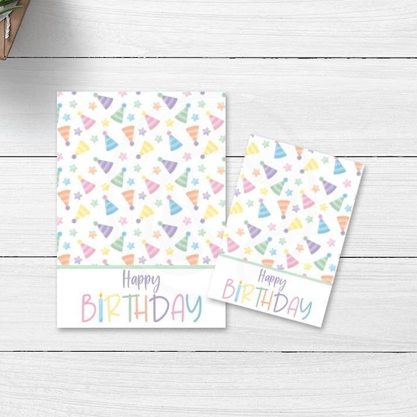 Happy Birthday Cookie Cards - Etsy
