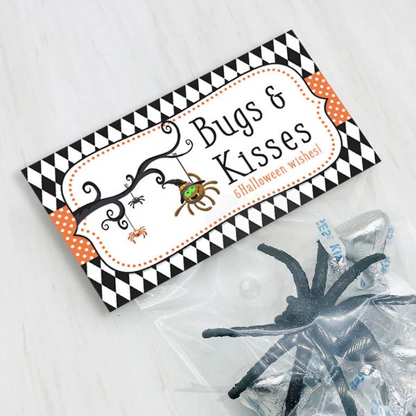 Bugs and Kisses Printable - Etsy