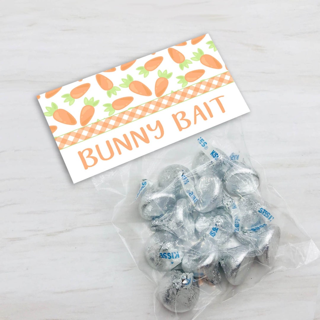 Printable Easter Bunny Bait Candy Bag Toppers, Easter Spring Party Kids ...