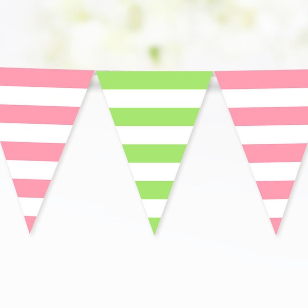 Lime Green Banner - Etsy