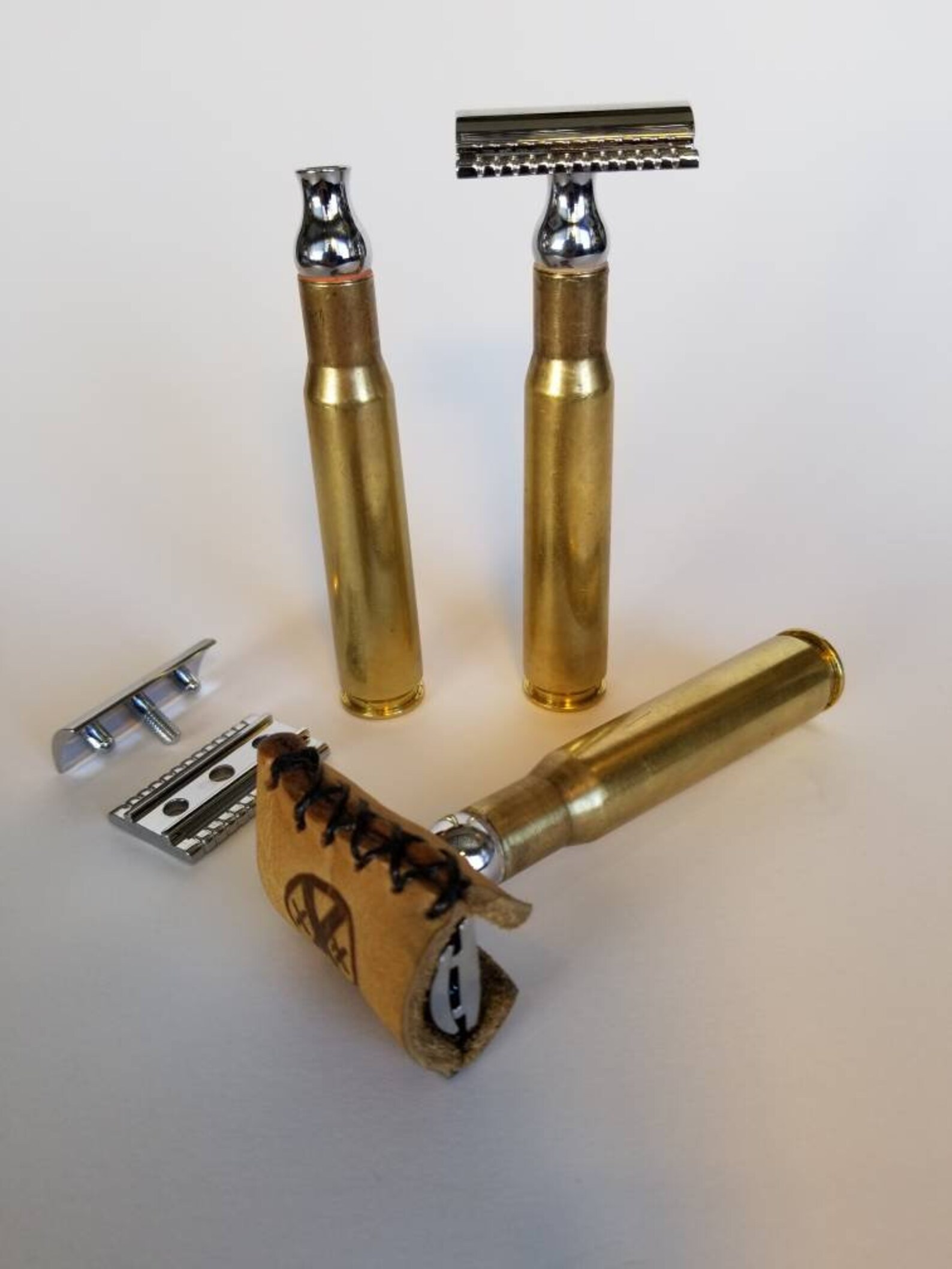 50 Caliber Brass Bullet Razor by Homer Cuts. - Etsy