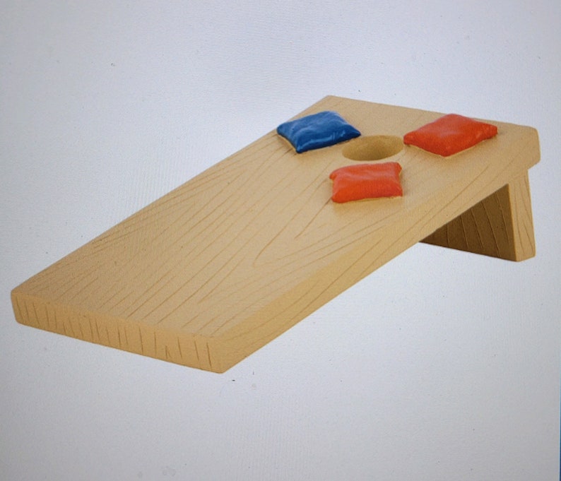 Corn Hole Resin Trophy Bean Bag Toss Trophy Award - FREE ENGRAVING - Etsy