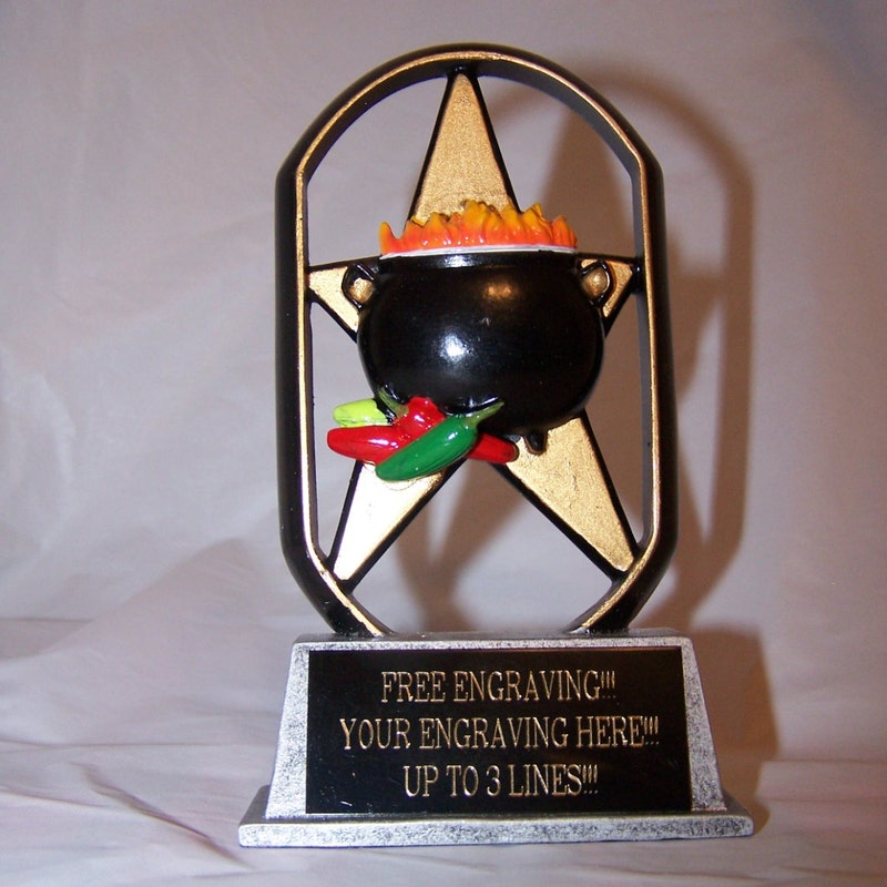 Chili Cook off Trophy - Etsy