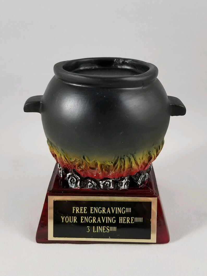 Chili Cook-off Trophy Award-chili Pot/soup Cooking Contest First Place ...