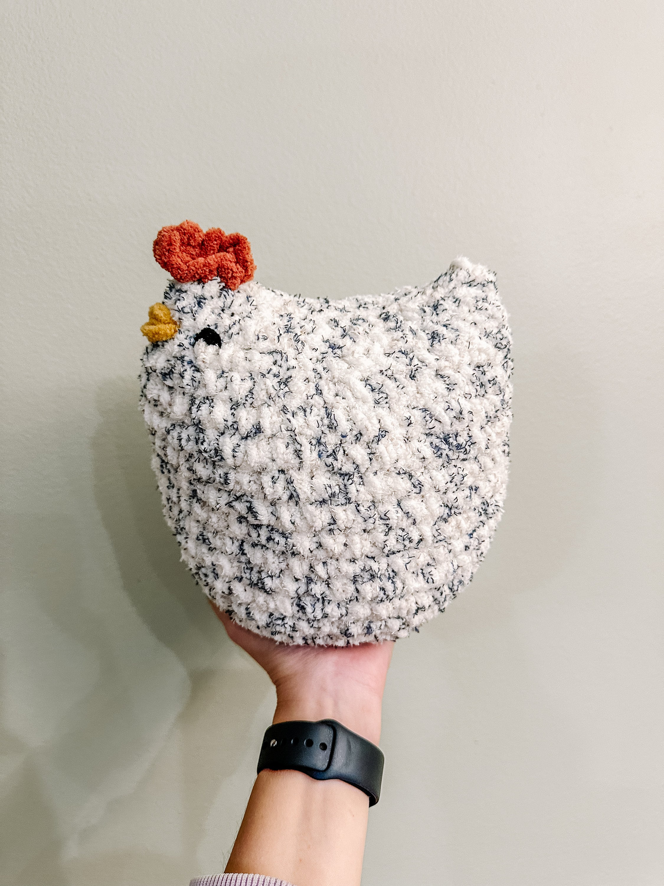 Crochet Chicken Stuffed Chicken Plushy Chicken Mabel Chicken Stuffed ...