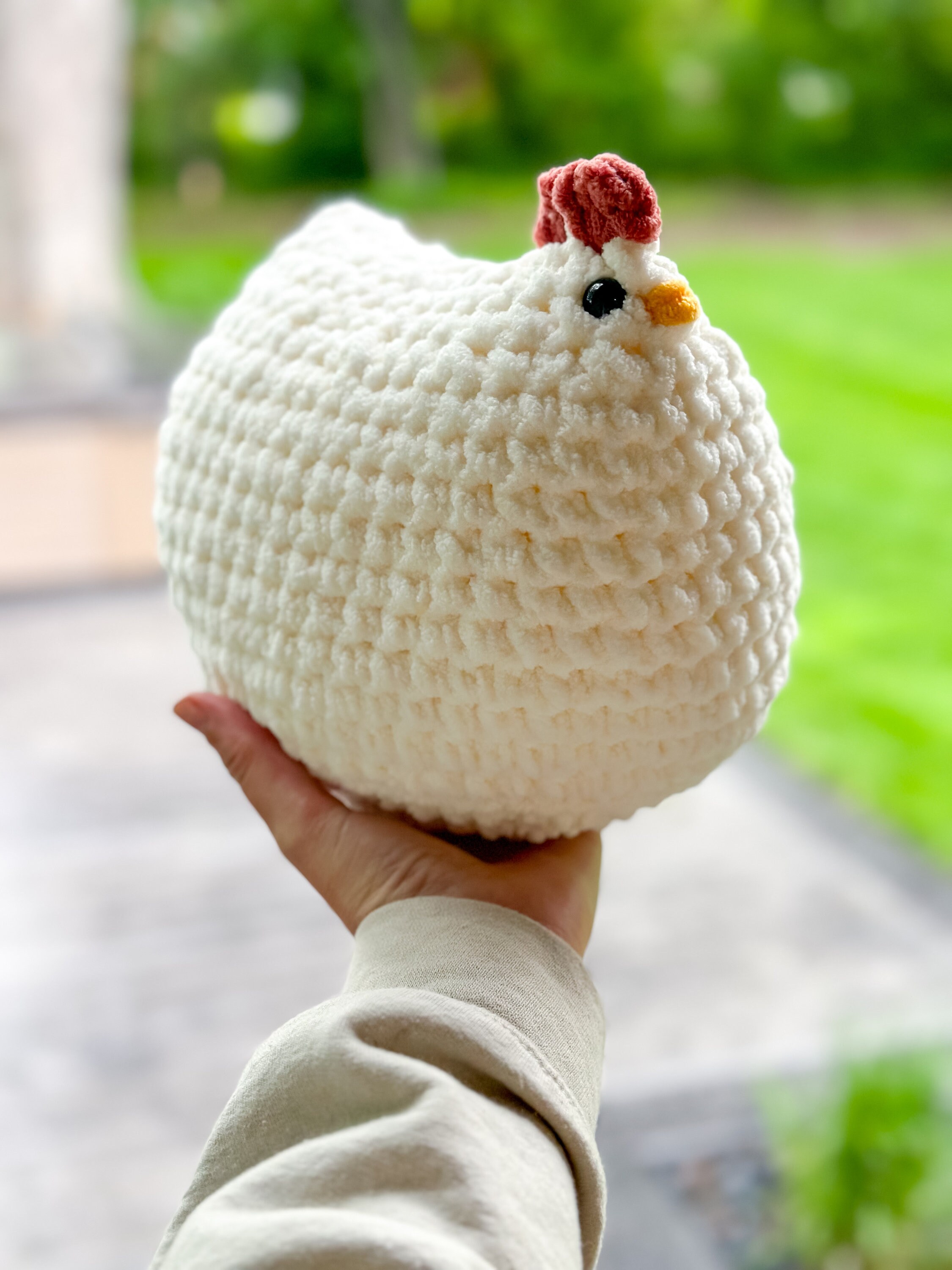 Crochet Chicken Stuffed Chicken Plushy Chicken Mabel Chicken Stuffed ...