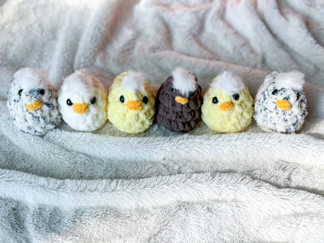 Crochet Chicks - Baby Chickens - Chicks - Baby Mabel - Handmade Chicks ...