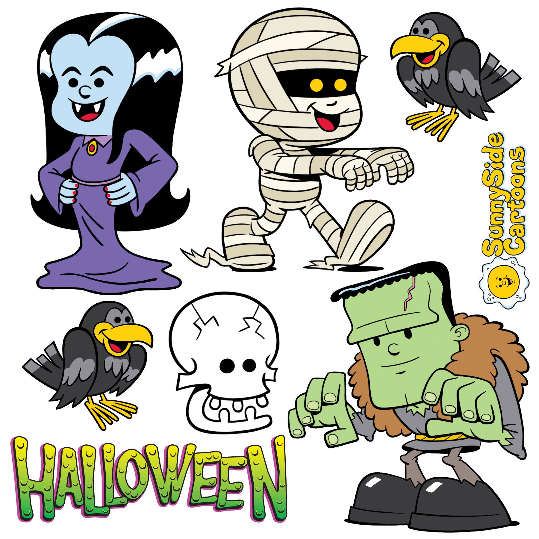 Happy Halloween - Download These Frightfully Fun Cartoons That Are ...