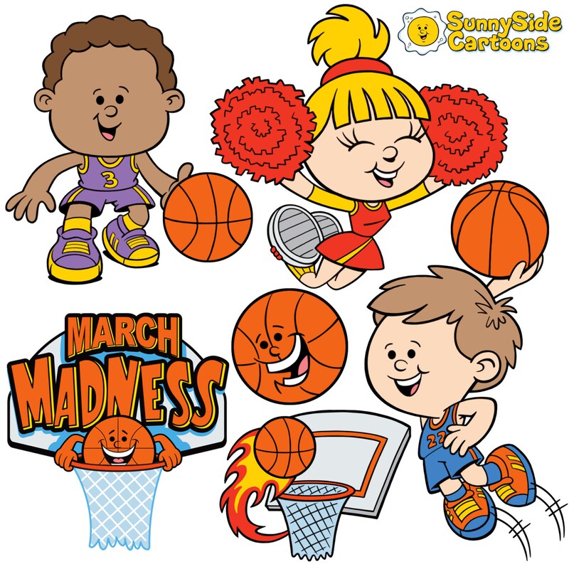 March Madness Clip Art - Etsy