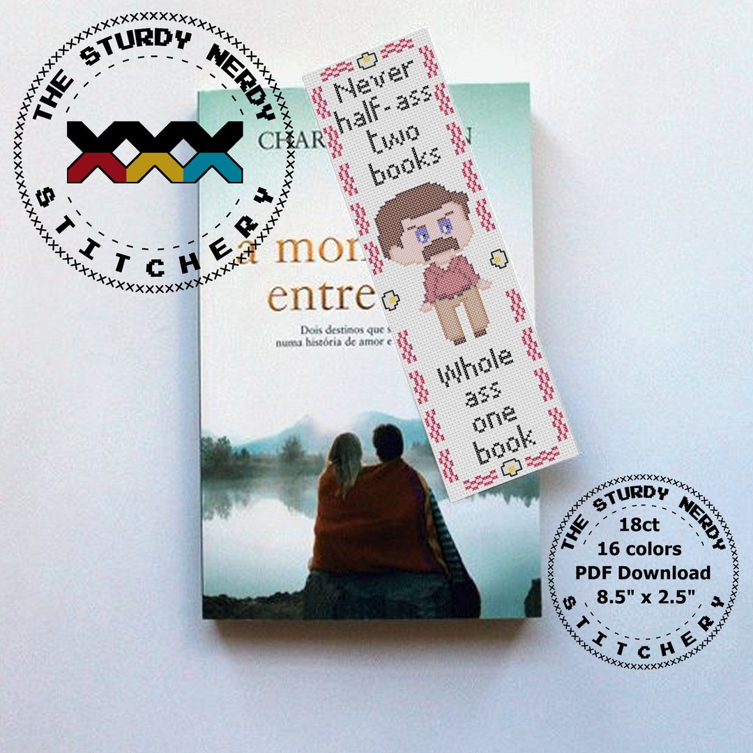 Swan Ronson Cross Stitch Bookmark Pattern - Etsy