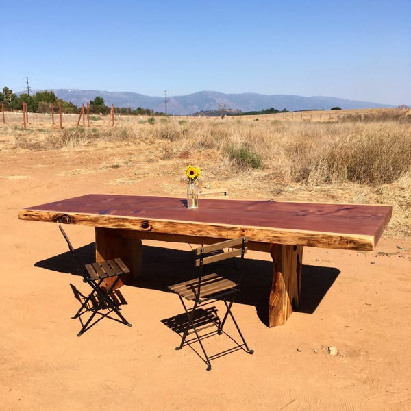 Outdoor Slab Table - Etsy