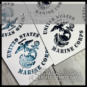 Handmade • Officially Licensed • USMC Cards - Etsy