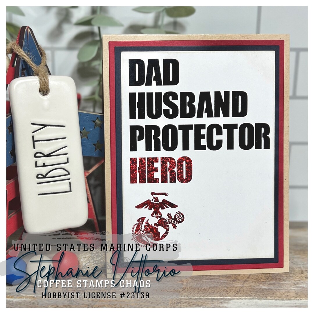 Officially Licensed USMC & Veteran Cards - Etsy