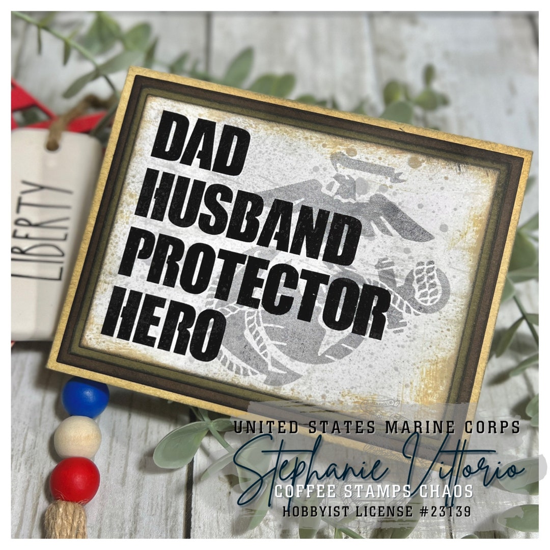 Military Greeting Card • Honor, Courage & Sacrifice • Patriotic Support ...