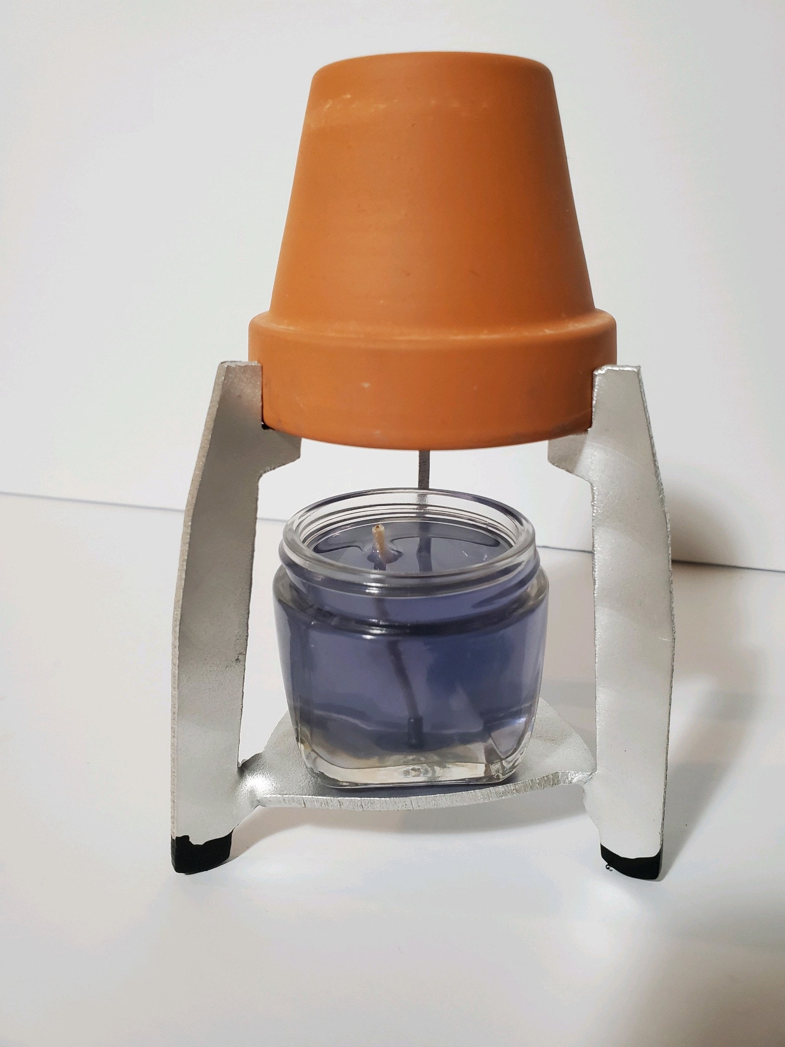 Single Votive Candle Flowerpot Heater. - Etsy