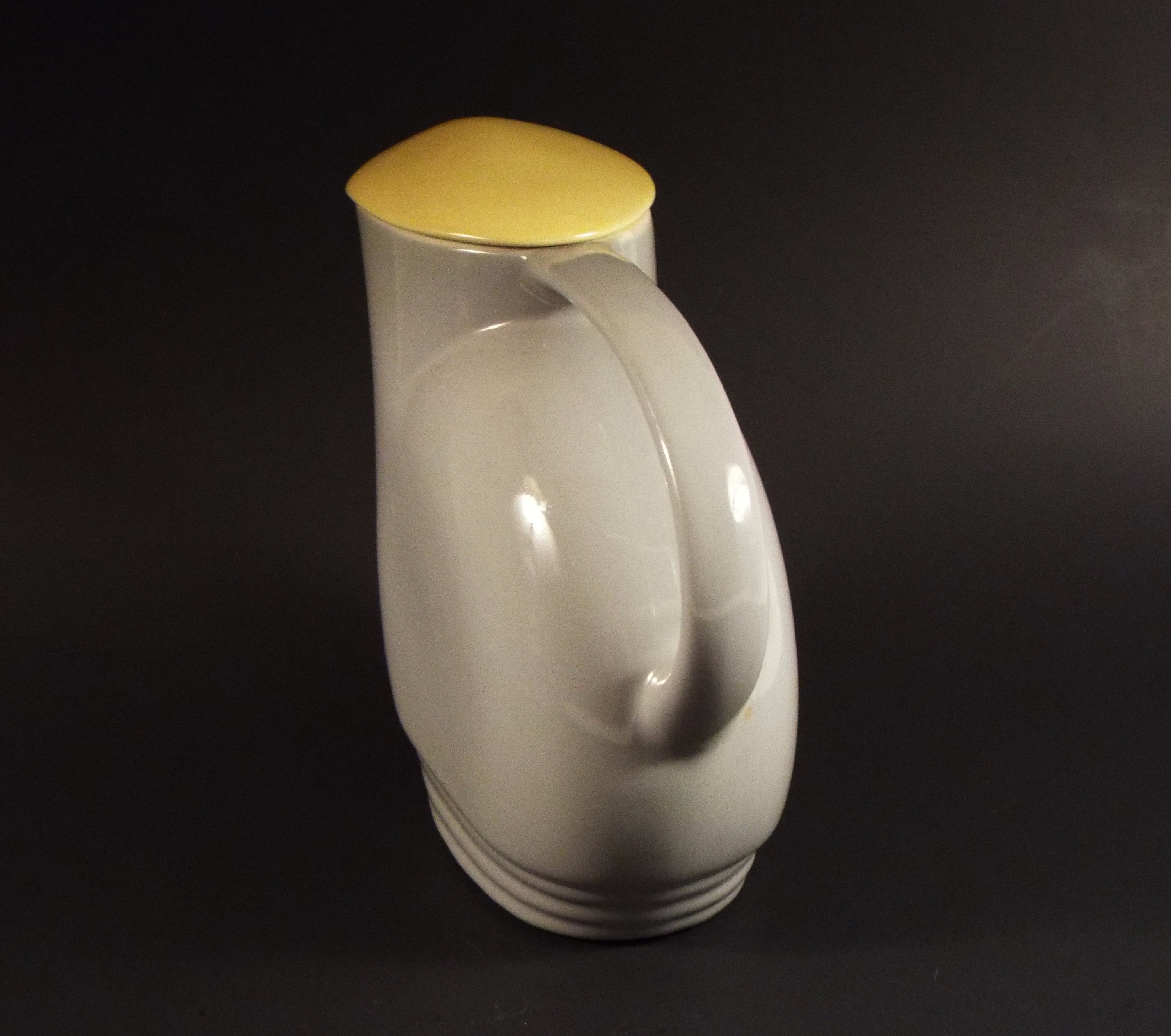 HALL China Refrigerator Pitcher for General Electric Gray and Yellow - Etsy