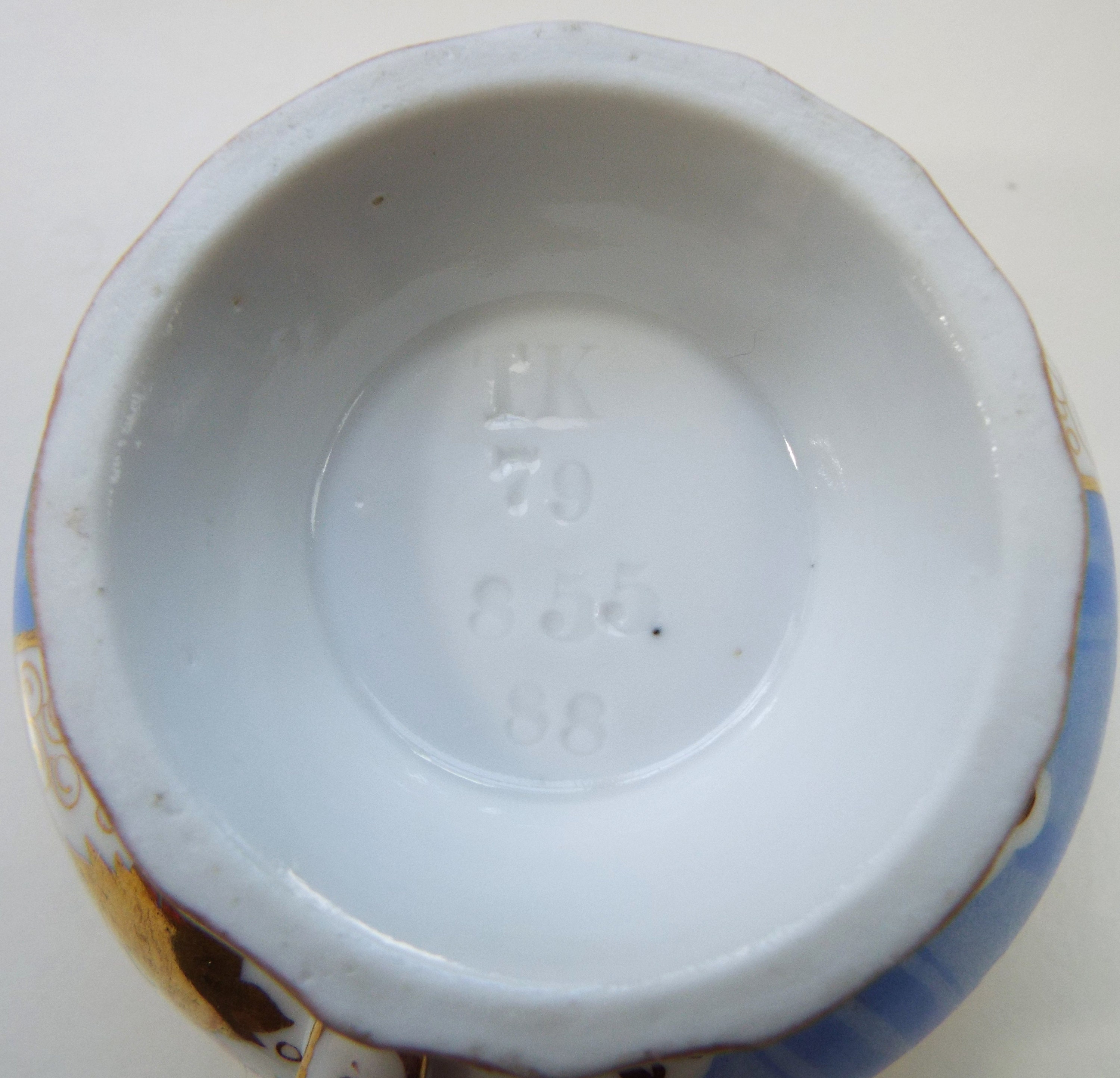 Antique 1855 THUN KLÖSTERLE Porcelain Cup and Saucer Hand Painted ...