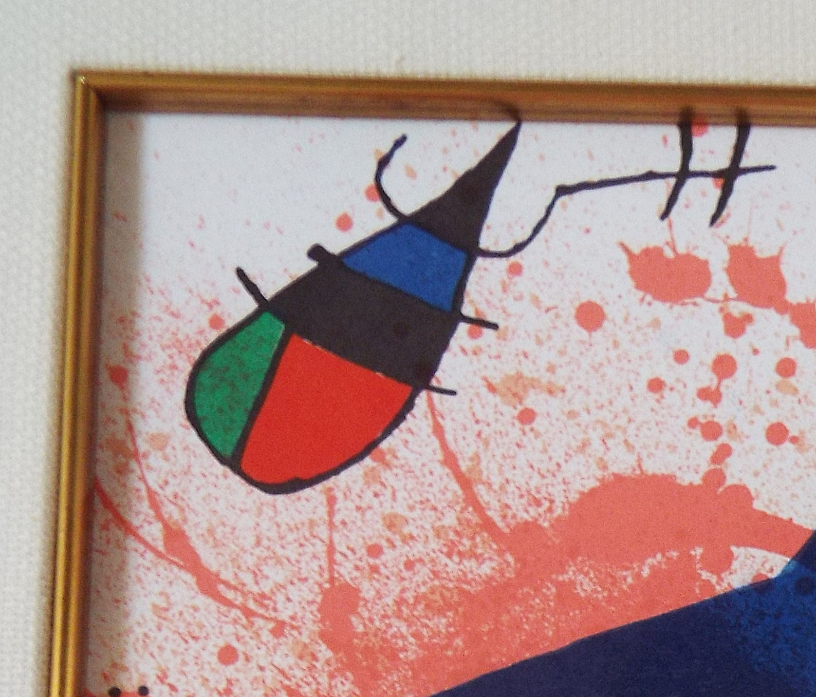 JOAN MIRO C. 1972 Blue Star Unsigned Hand Colored Lithograph | Etsy