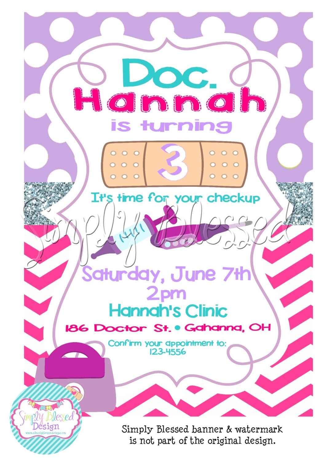 Doc Mcstuffins Invitations Diy