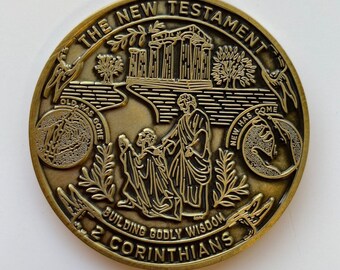 John Bible Challenge & Commemorative Coin - Etsy