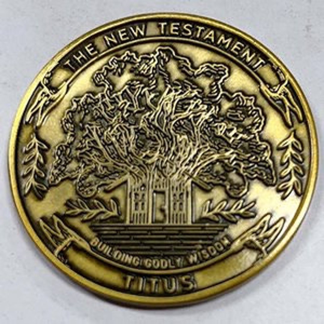 Full Set of 30 Bible Challenge & Commemorative Medallion Coin - Etsy