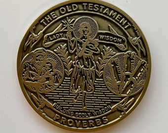 James Bible Challenge & Commemorative Coin - Etsy