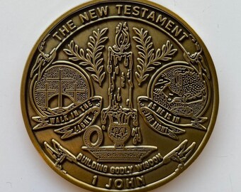 1 Corinthians Bible Challenge & Commemorative Coin - Etsy