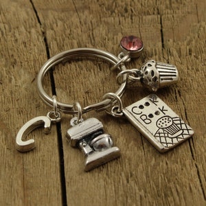 Baker Keyring Baker Keychain Bake off Keyring Personalised - Etsy UK