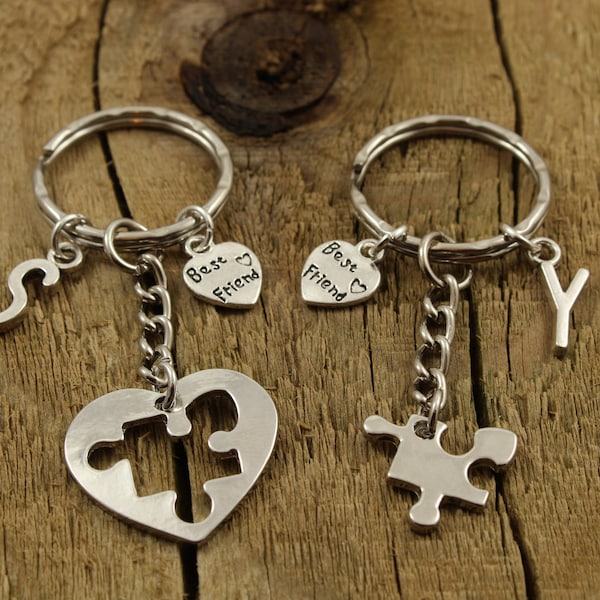 Best Friend Keychain - Etsy