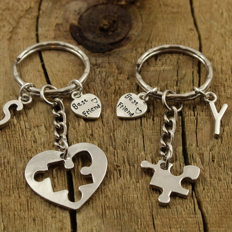 Best Friend Keychain - Etsy