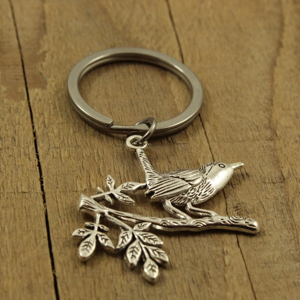 Bird Keyring - Etsy