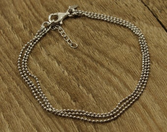 3 Strand Bracelet | Etsy