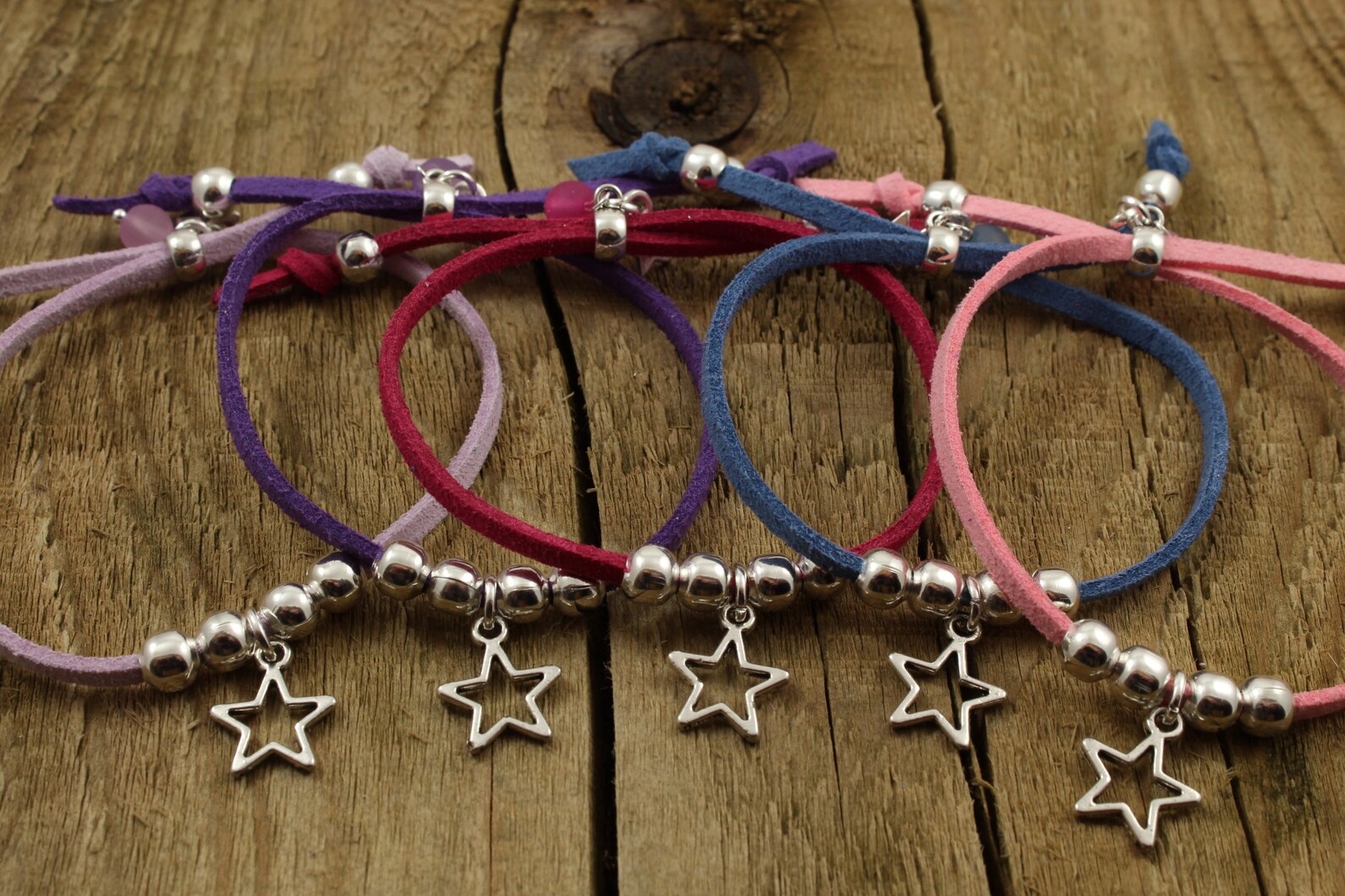 Star Friendship Bracelets Friendship Bracelet Set Set of 5 | Etsy UK