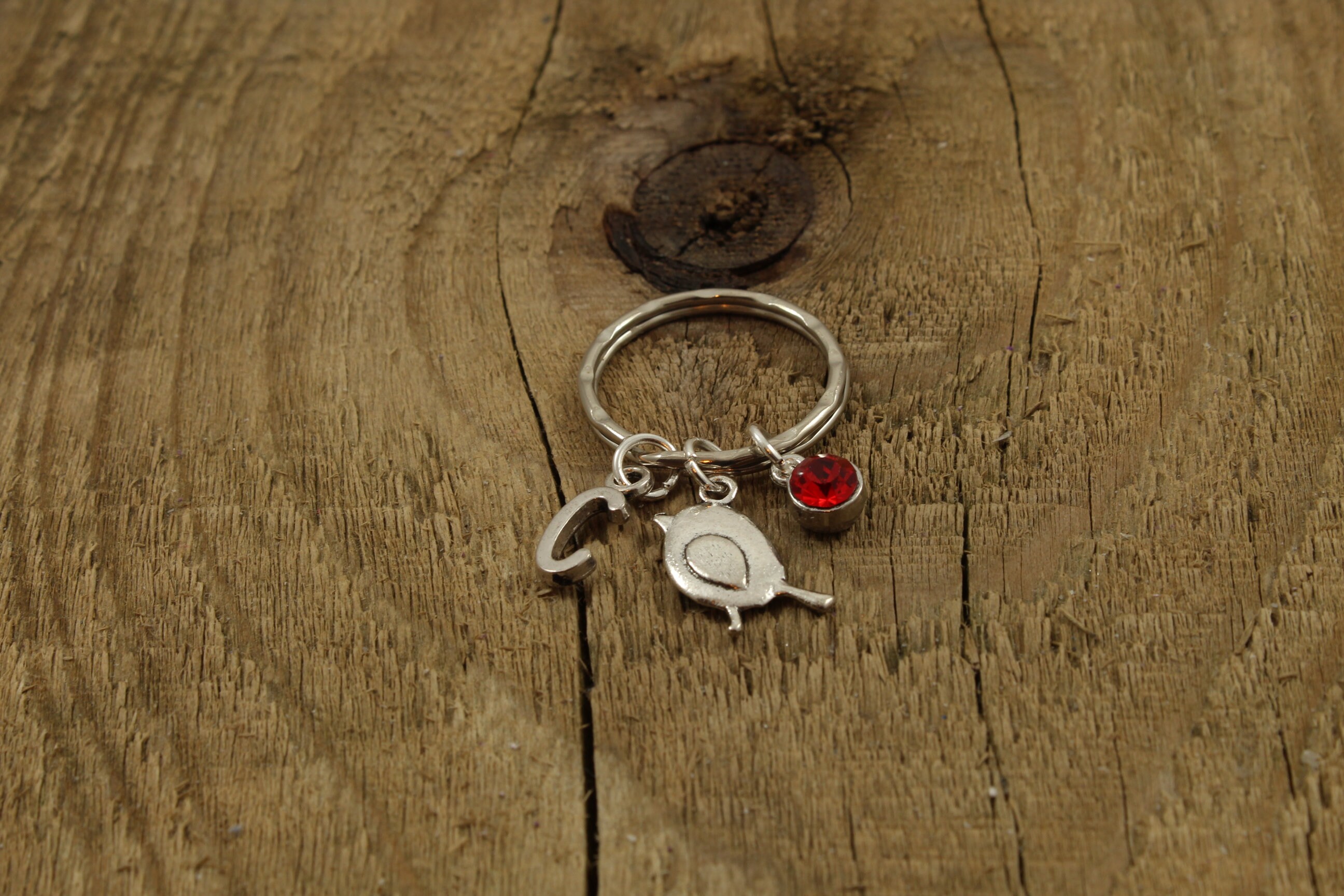 Robin keyring robin keychain personalized robin keyring | Etsy