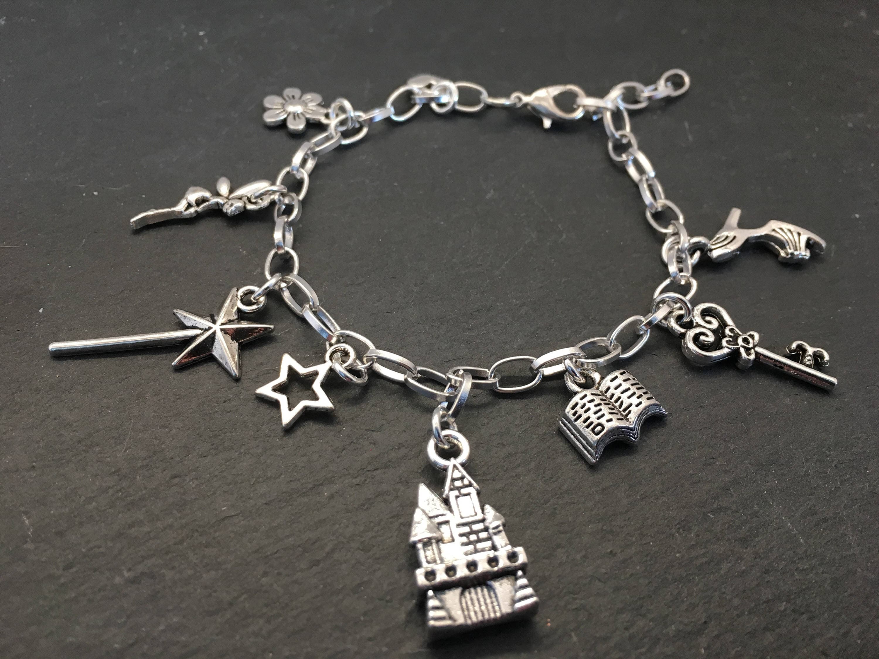 Fairytale Charm Bracelet Girls Charm Bracelet Girls - Etsy UK