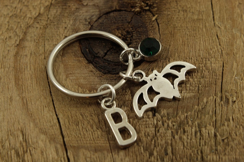 Bat Keyring Bat Keychain Personalized Bat Keyring Bat Gift - Etsy UK