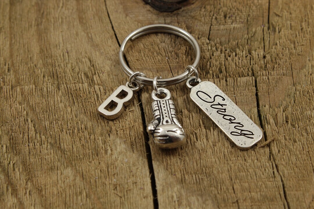 Boxing Keyring Boxer Keychain Boxing Glove Keychain - Etsy