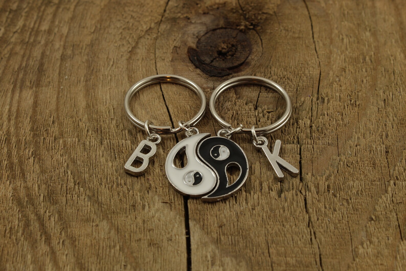 Yin Yang Keyrings, Ying Yang Keychains, Best Friends Keychain, Besties ...