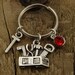 Toolbox Keyring Toolbox Keychain Handyman Keychain - Etsy