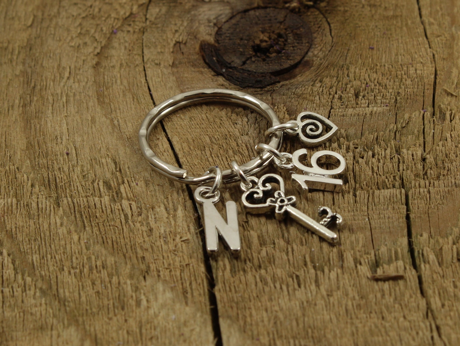 16 Keyring 16 Keychain Sixteen Keyring Personalised 16 - Etsy