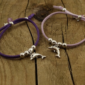 Dolphin Friendship Bracelets, Dolphin Bracelet Set, Set of 5 Friendship ...