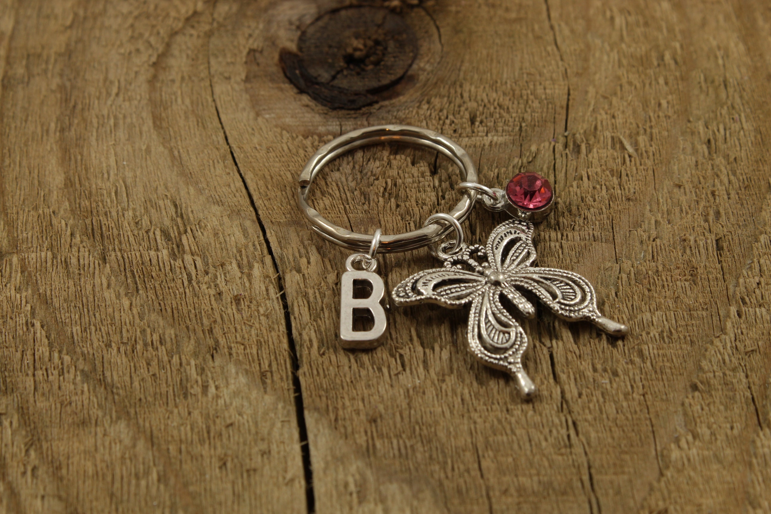 Butterfly Keyring Butterfly Keychain Butterfly Bag Charm - Etsy UK