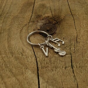 Violin Keyring, Violin Keychain, Violinist Keyring, Personalised Violin ...