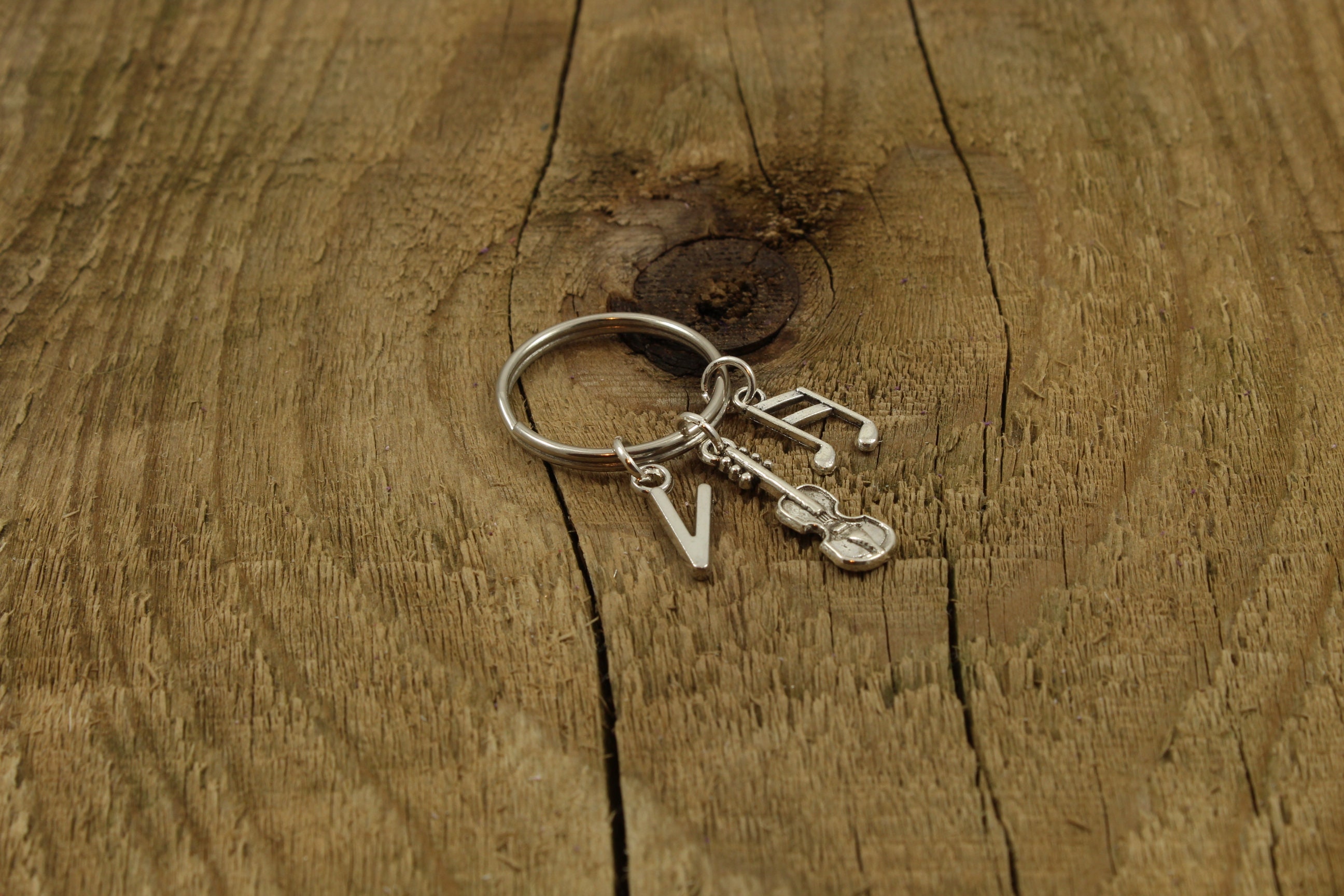 Violin Keyring, Violin Keychain, Violinist Keyring, Personalised Violin ...